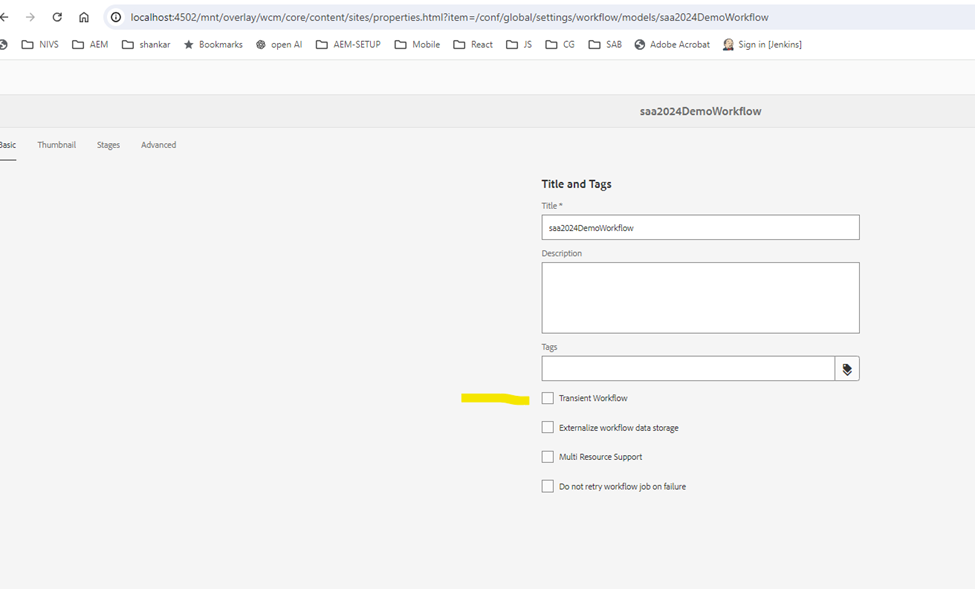 AEM: Transient Workflows. In Adobe Experience Manager (AEM)… | by Shankar Angadi | Medium