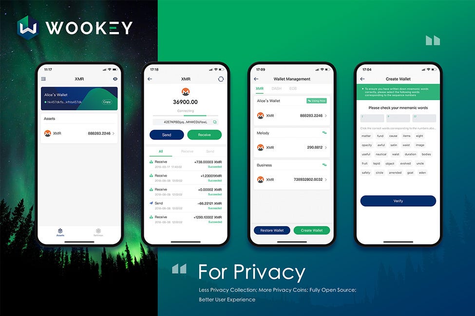 User Guide of WooKey — Chapter 3. How to Use Your Wallets | by WooKey ...