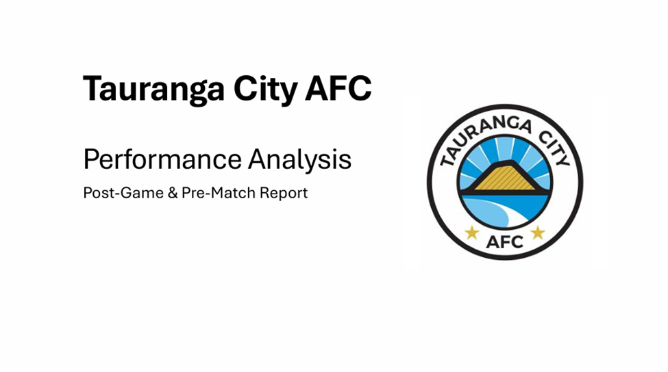 Tauranga City AFC — Performance Analysis | by Zach Hearn | Jan, 2026 ...
