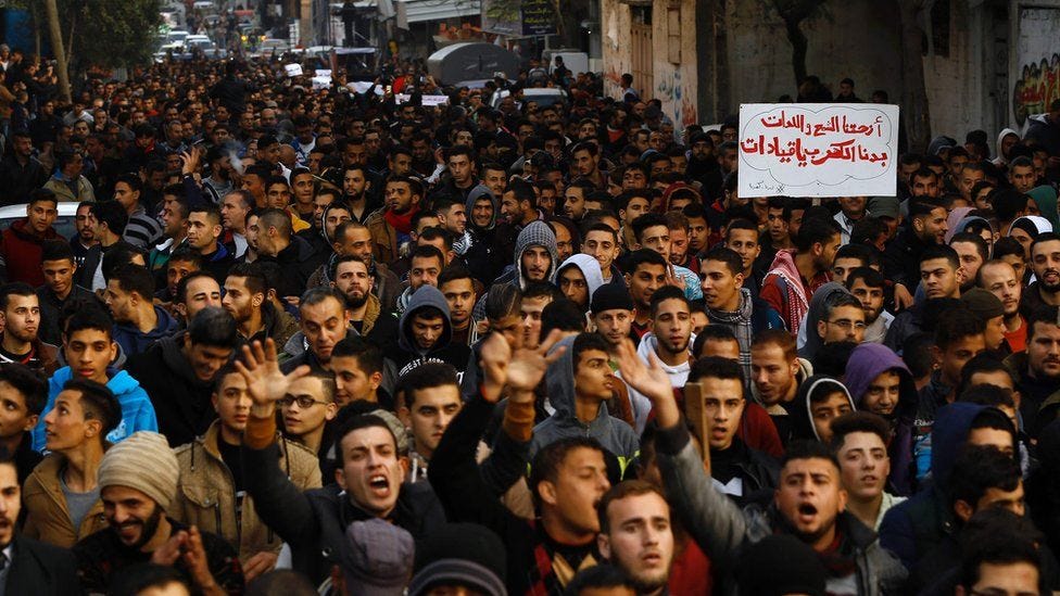 Uniting Voices: Gaza’s Protest Against Power Cuts and Fuel Shortages ...
