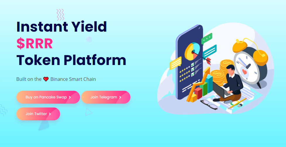 $RRR Coin-A DeFi Success Story!. $RRR is an instant yield token ...