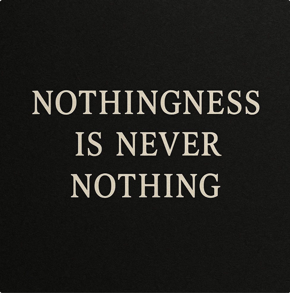 Nothingness Is Never Nothing. A Reflection Through Physical Examples ...