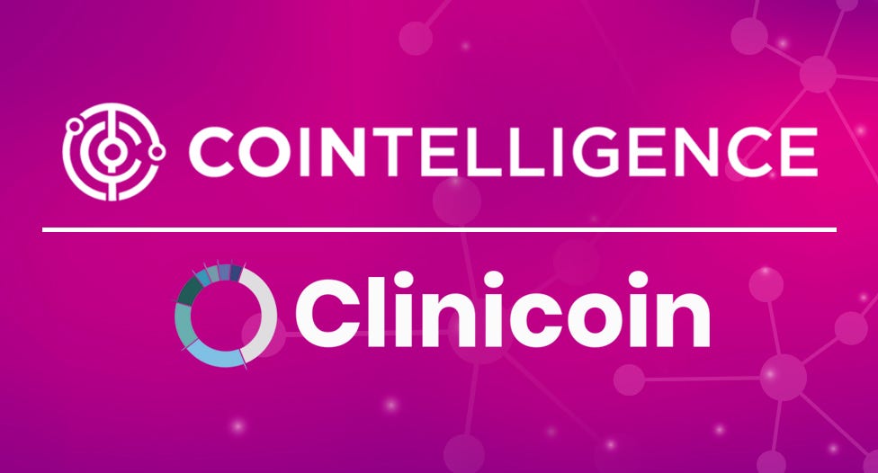 Clinicoin featured on Cointelligence | by Clinicoin | Clinicoin | Medium