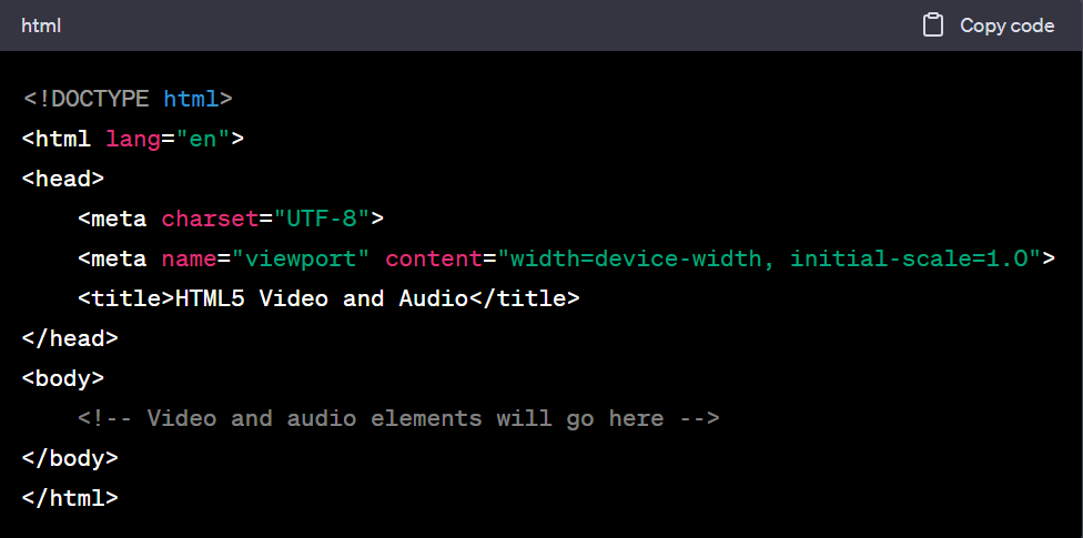 Web Multimedia Mastery: HTML5’s Video and Audio Features | by Gulshan N ...