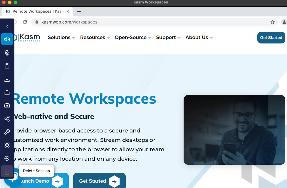 Kasm: Open in Isolation. Kasm is a “Workspace Streaming… | by Austen Dixon | Medium