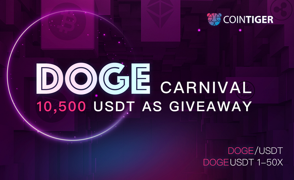 DOGE Carnival on CoinTiger. 10,500 USDT as Giveaway! | by CoinTiger ...