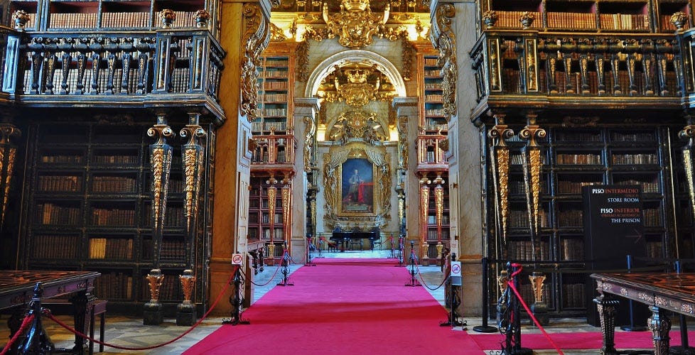 The Majestic Baroque Library of Coimbra | by Margarida Afonso | Medium ...