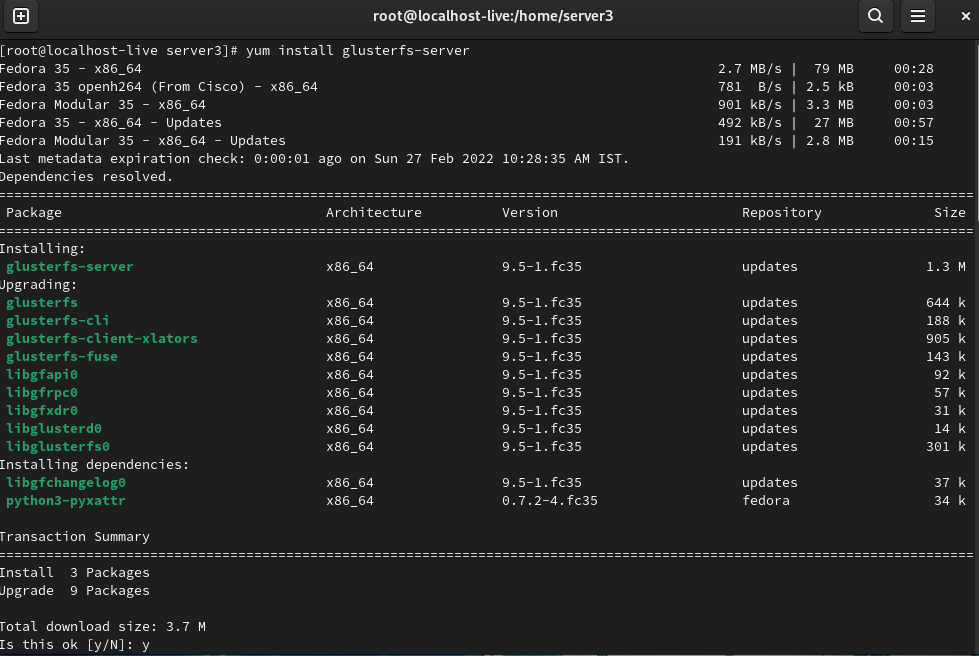 Setting up GlusterFS on Fedora. First of all, what is GlusterFS ? | by ...