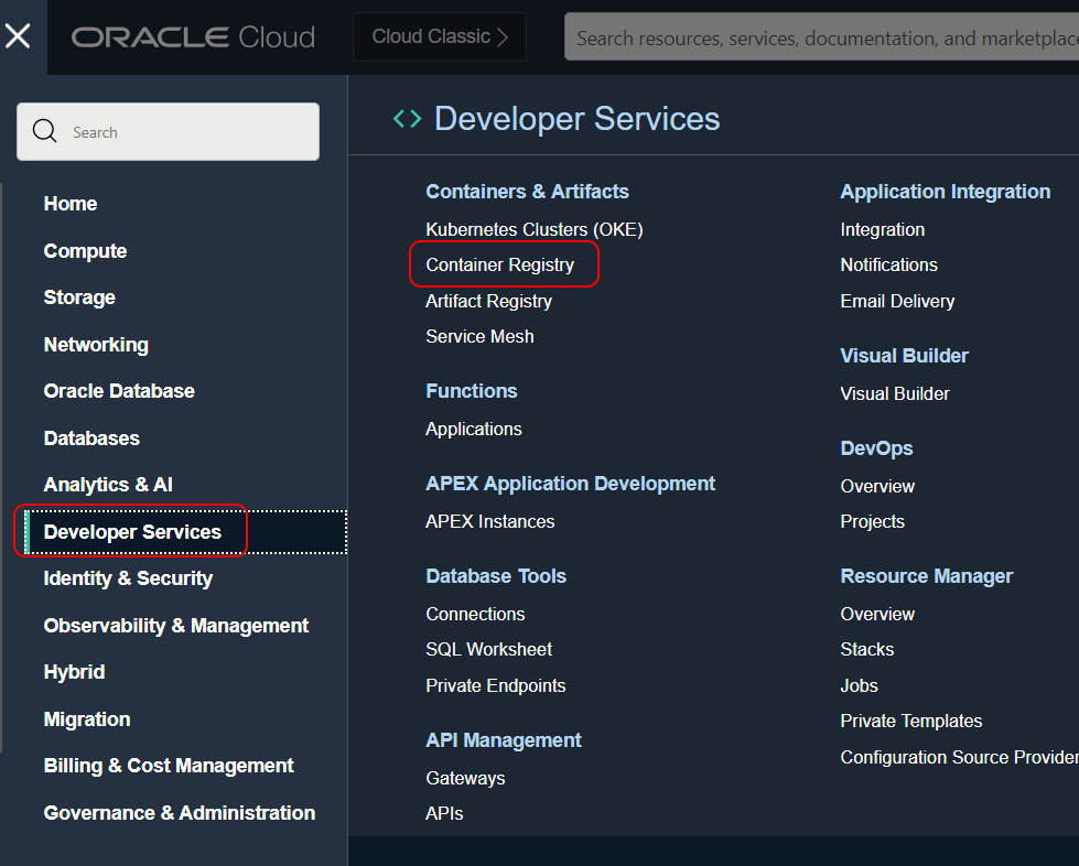 Container Registry — pushing and storing containers | by Phil Wilkins | Oracle Developers | Medium