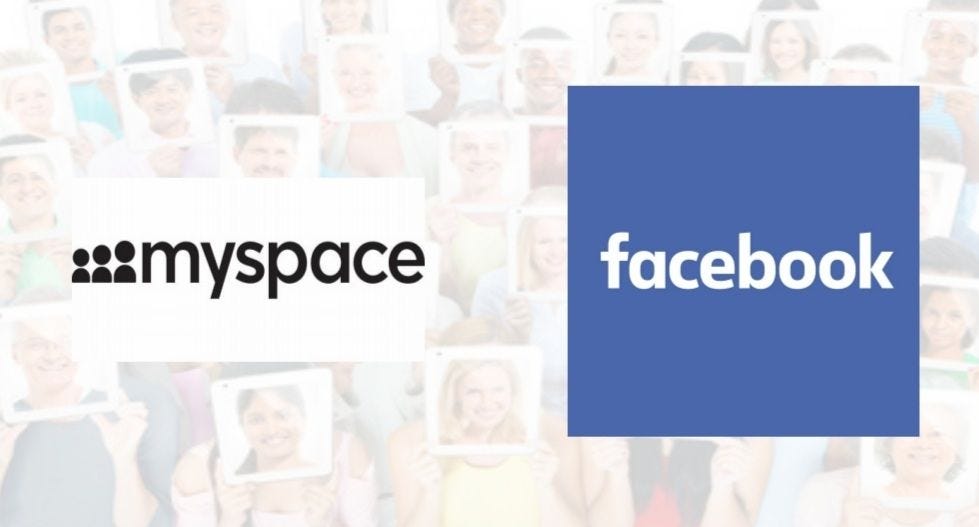 The Fall of Myspace and Rise of Facebook ! | by Ranjan Satish | Medium