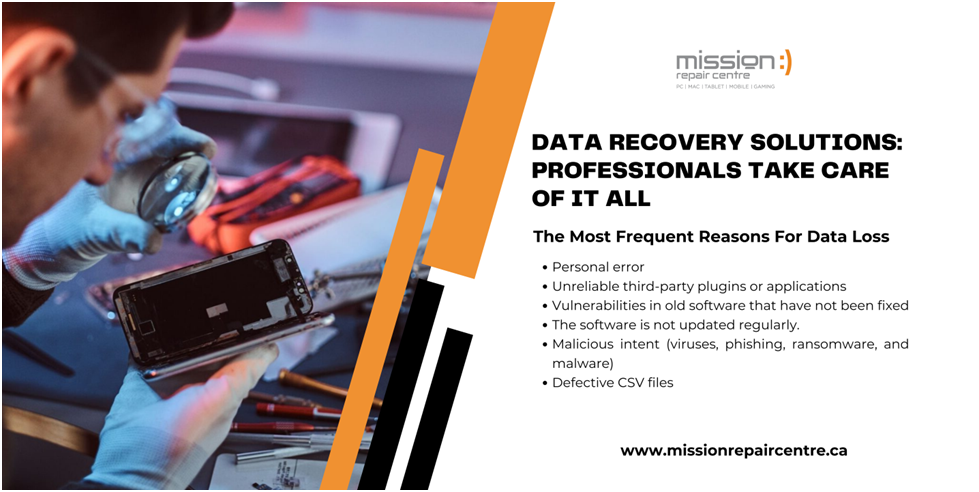 Data Recovery Solutions: Professionals Take Care of It All | by Mission Repair Centre | Medium