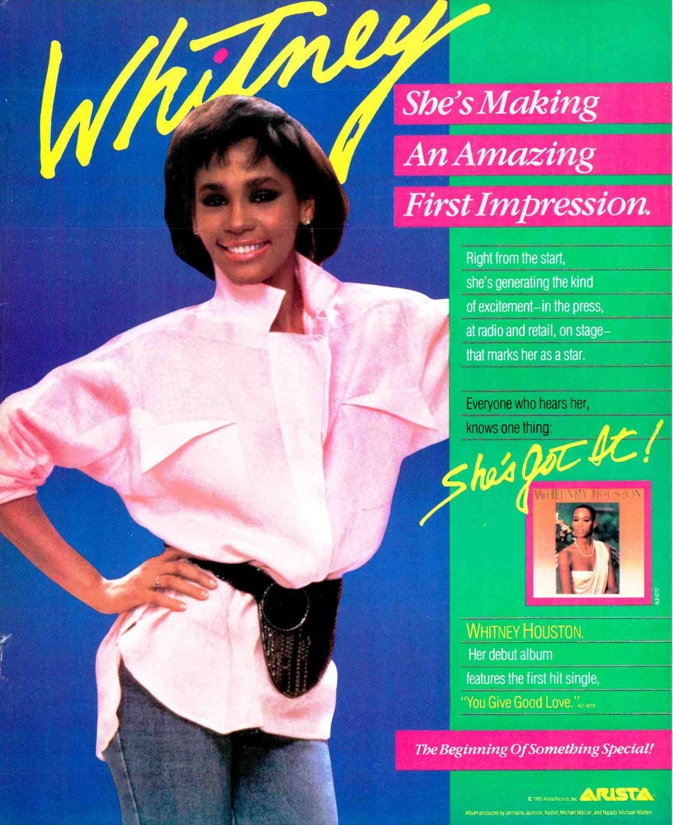 How Whitney Houston Became an “Overnight” Success | by Michael St James ...