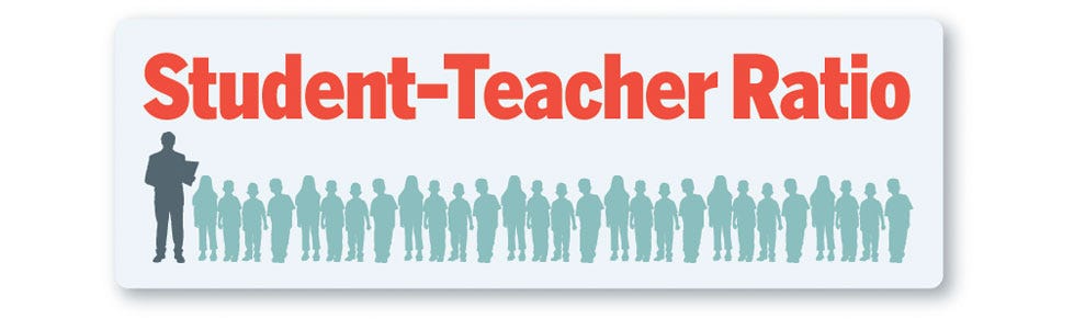Student Teacher Ratio. Somehow most people believe that they… | by ...