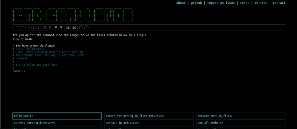 My solutions for the “Command Line challenge” | by WoodPecker | Medium