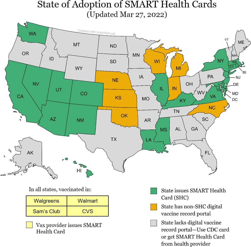 How to get a free SMART Health Card for United States Singapore travel ...
