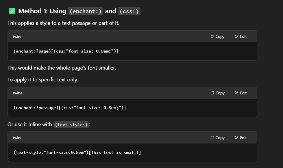 Twine Vibe Coding Pt 2 — Building out the Game | by Nathan Gong | Medium