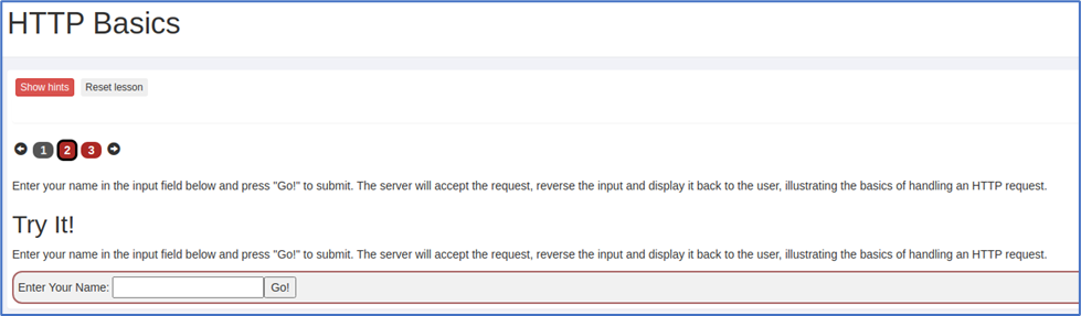 OWASP WebGoat: General — Lesson Solutions of HTTP Basics, HTTP Proxies & Developer Tools | by ...
