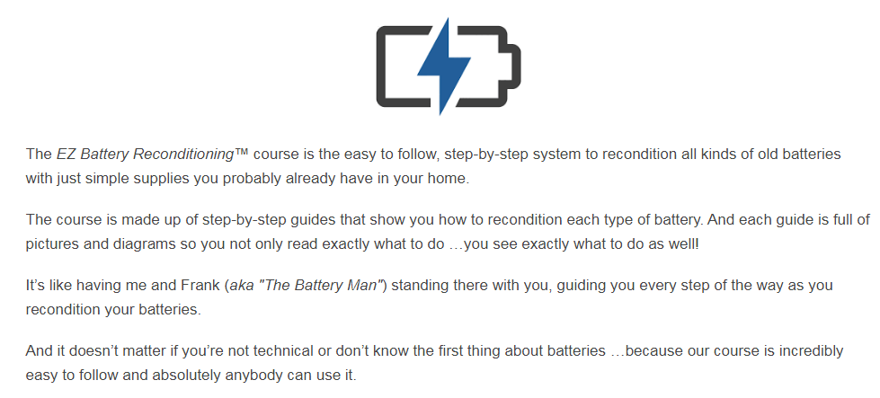 Battery Reconditioning — Bringing Dead Batteries Back To Daily Uses ...