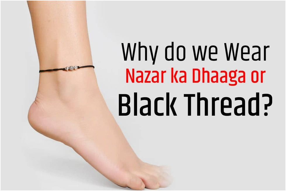 Wearing black thread on feet is beneficial | by Nanditaastroindusoot ...