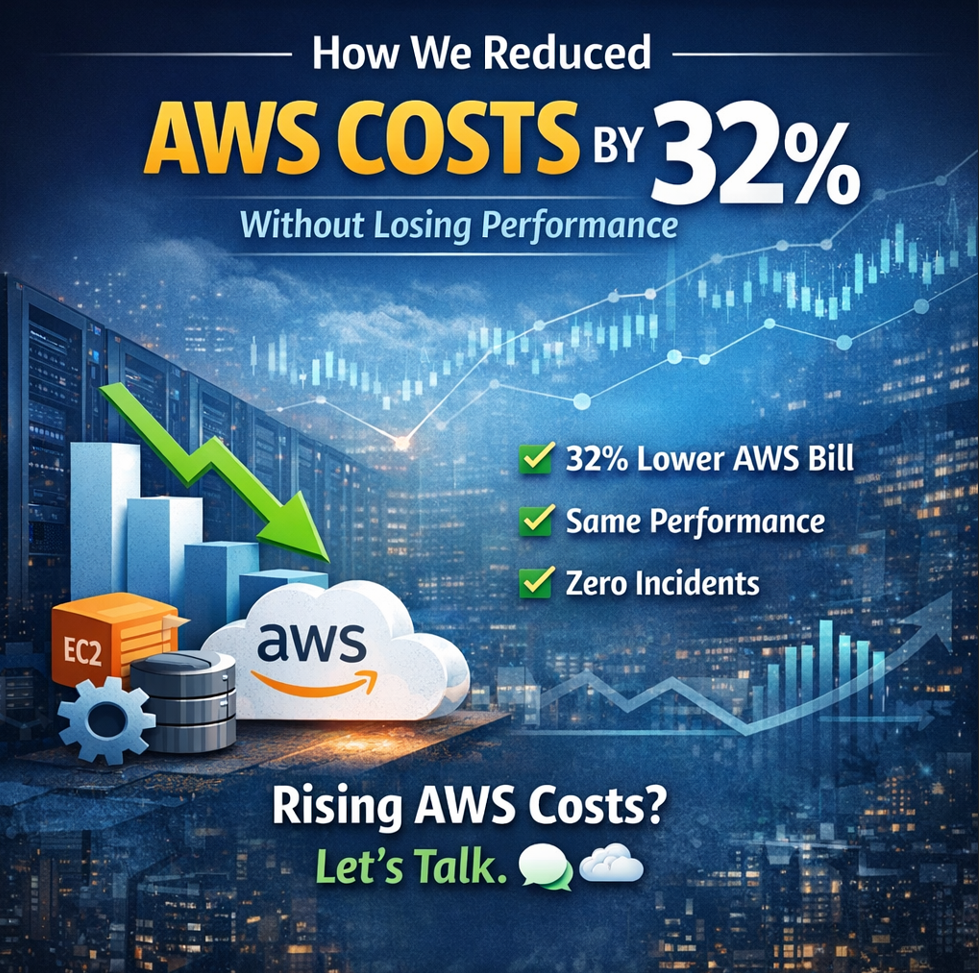 How We Cut AWS Costs by 32% Without Touching Performance | by Rajesh ...