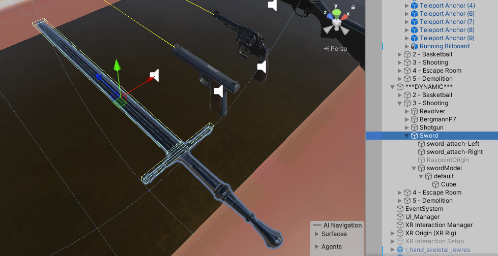 Unity VR Tips — Adding More Weapons | by Scottrlooney | Medium