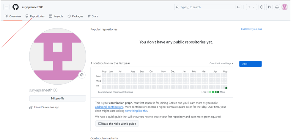 Git — DAY — 4. Introduction to Github | by Praneeth-DevOps | Jul, 2024 | Medium