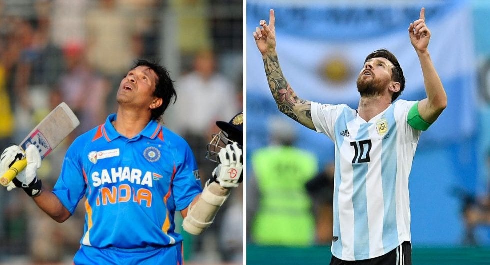 Sachin, Messi, and World Cup Rituals | by Under Pi Minutes | Quick ...