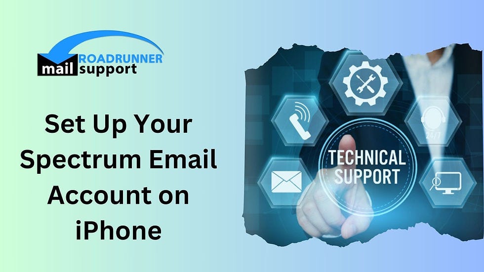 How To Set Up A Spectrum Email Account On Iphone By Ashokrawat Medium