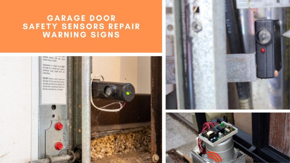 Garage Door Safety Sensors Repair Warning Signs | by titangaragedoorsne ...