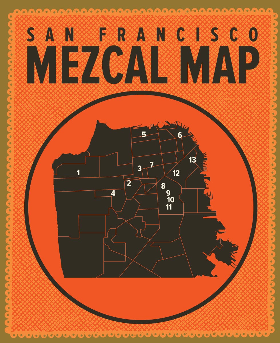 The San Francisco Mezcal Map — The Bold Italic — San Francisco | by The ...