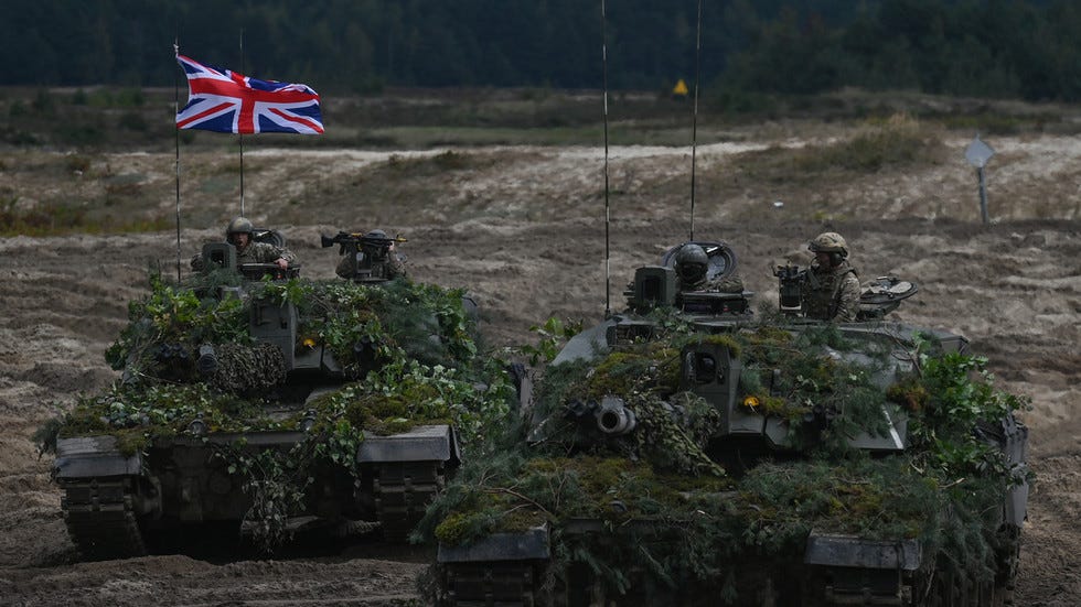 Massive UK Military Deployment: 20,000 Troops to Join NATO Exercise ...