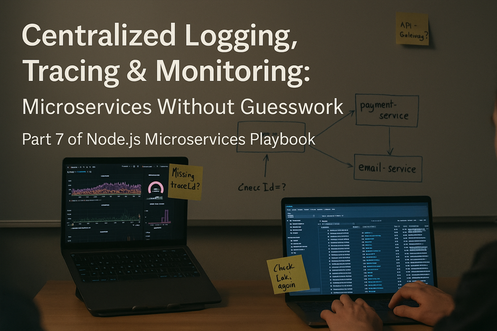 Centralized Logging, Tracing & Monitoring in Node.js Microservices (The Real-World Guide ...