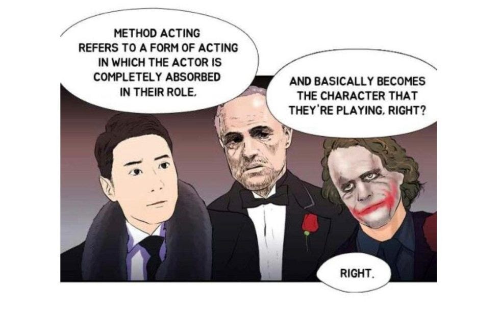 When Method Acting Goes Too Far | by Elena Hijazi | Medium