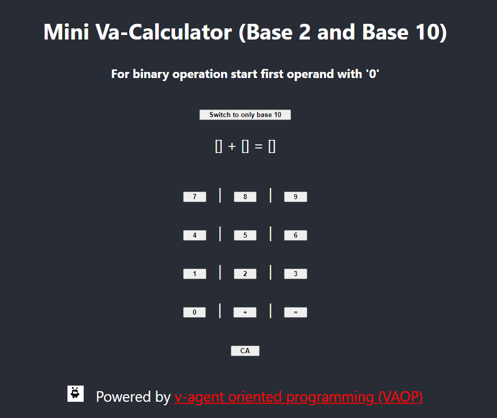 VAOP in examples: ReactJS : Mini va-calculator | by Valeri Rakitine ...