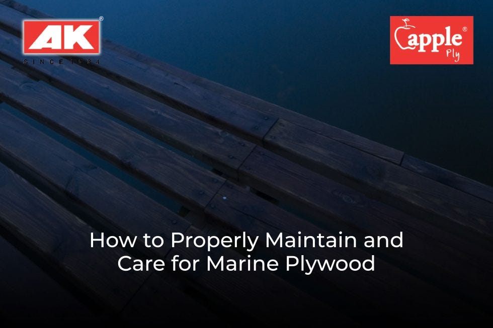 How to Properly Maintain and Care for Marine Plywood - Vani M Krishnan ...