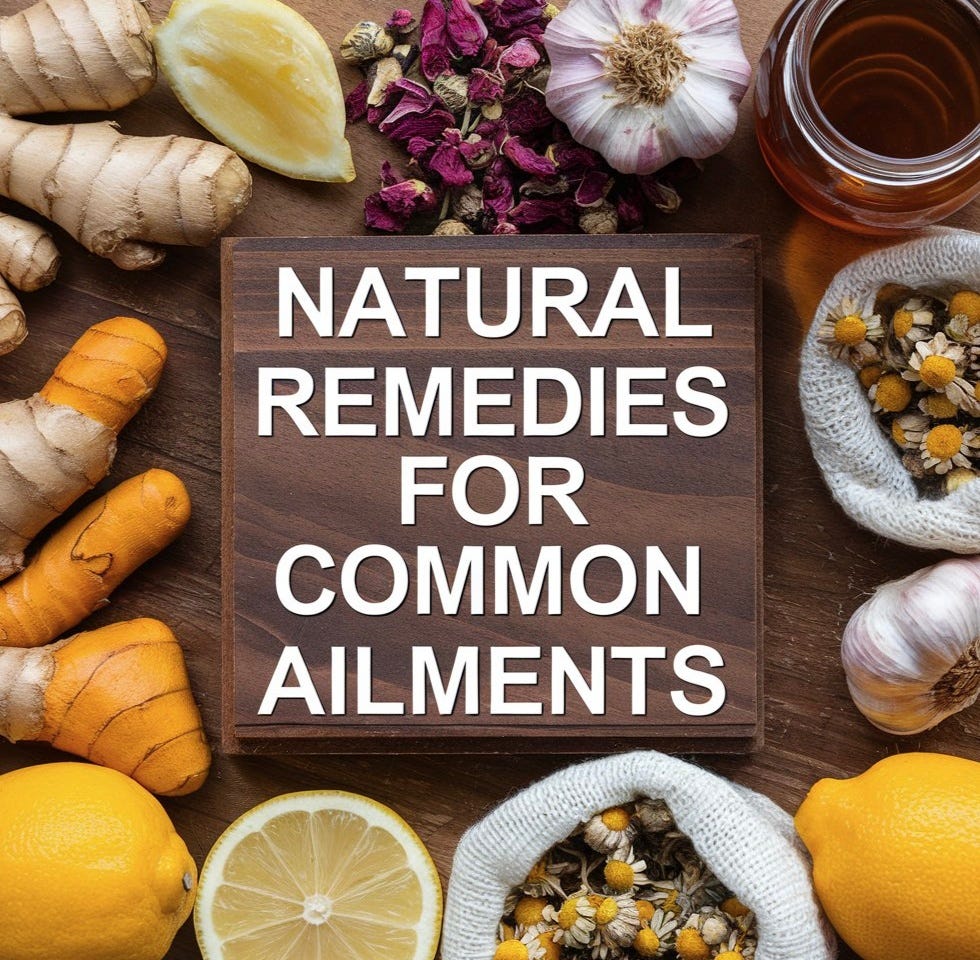 Natural Remedies for Common Ailments | by Atif Ali | Nov, 2024 | Medium