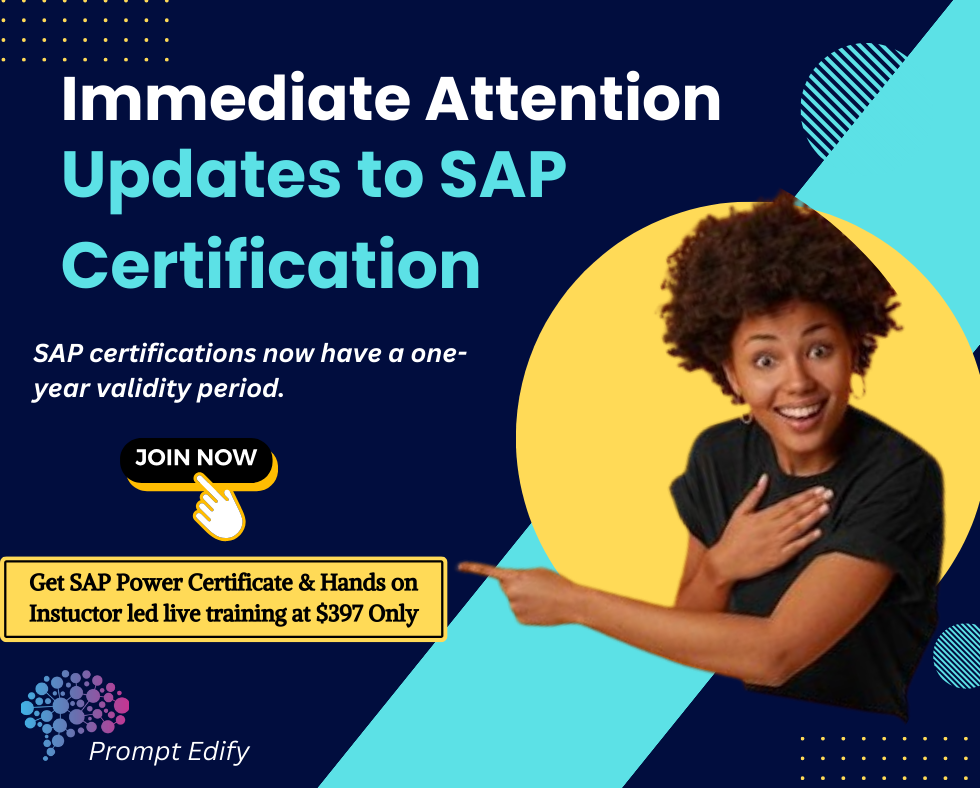 What is the new validity period for SAP certifications? | by Prompt ...