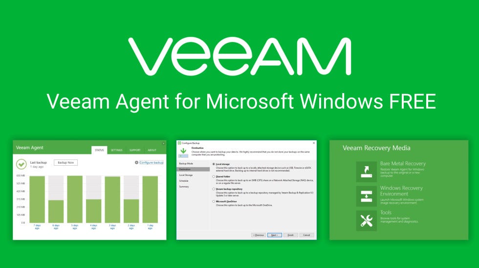 Veeam Agent ile Kişisel Bilgisayar Yedekleme | by Sait ORHAN | Medium