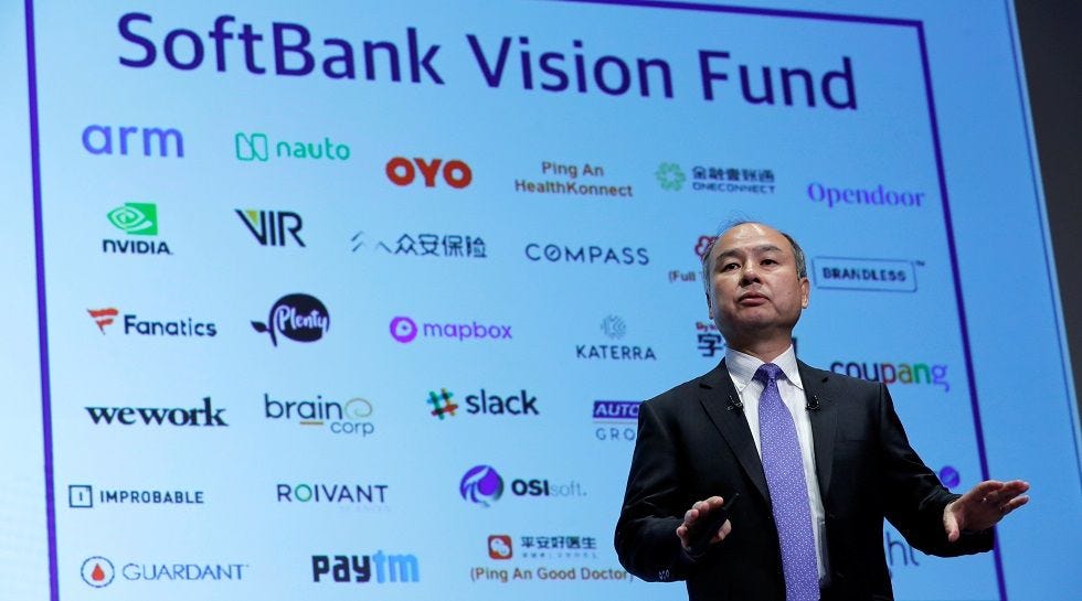 The Rise and Fall of SoftBank’s Vision Fund | by Adam Faris | The ...