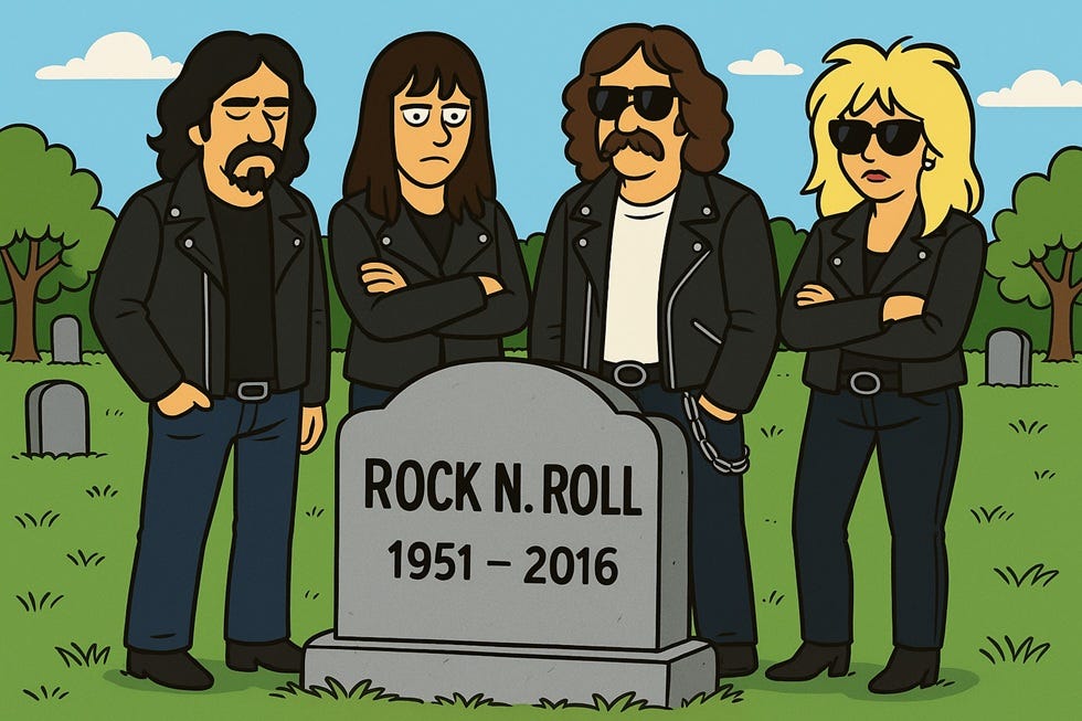 The Death of Rock and Roll: An Obituary for Our Most Beautiful Rebel ...