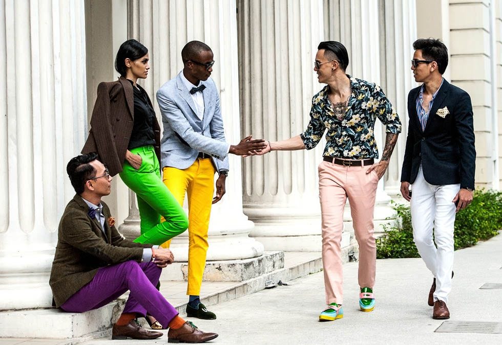 How to Wear Colored Trousers | by Suited Media Network | MNSWR Magazine ...