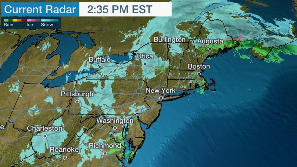 A Look at Winter Storm Izzy: Local Forecasters Were Correct In ...