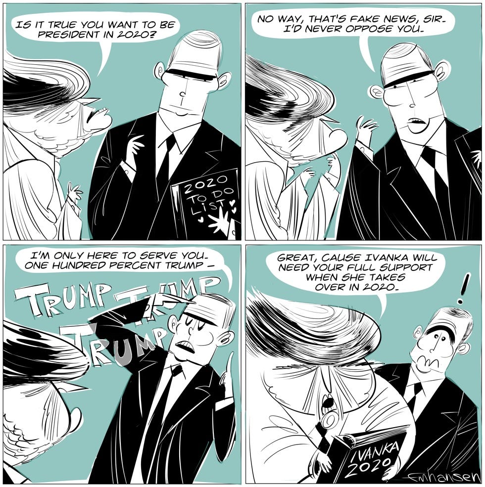 Pence vs Trump | by FM Hansen | Medium
