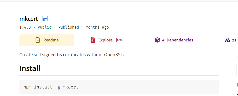 Localhost as HTTPS with Reactjs app on Windows | by Praveen K | Medium