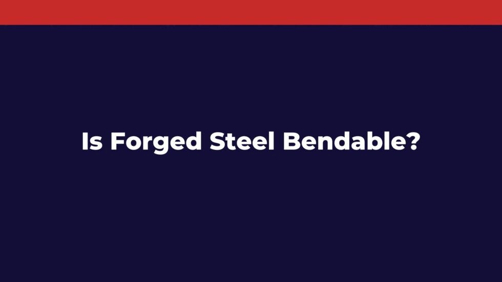 Can You Bend Forged Steel ?. One of the most common ways to bend… | by ...