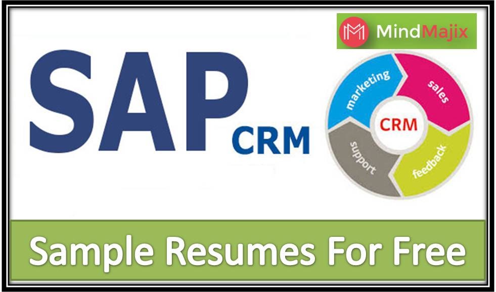SAP CRM Sample Resume. Find the best Sap Crm Functional… | by KIMBERLY ...