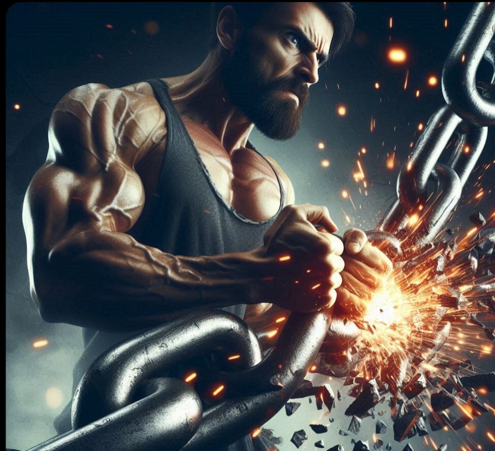 BREAK THE CHAIN - Trishila - Medium