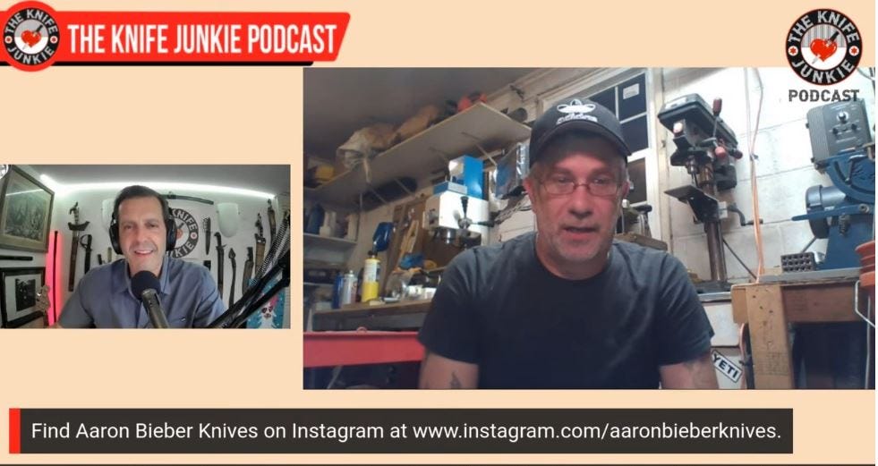 The Artistry and Passion of Aaron Bieber Knives | by Jim Person | Medium