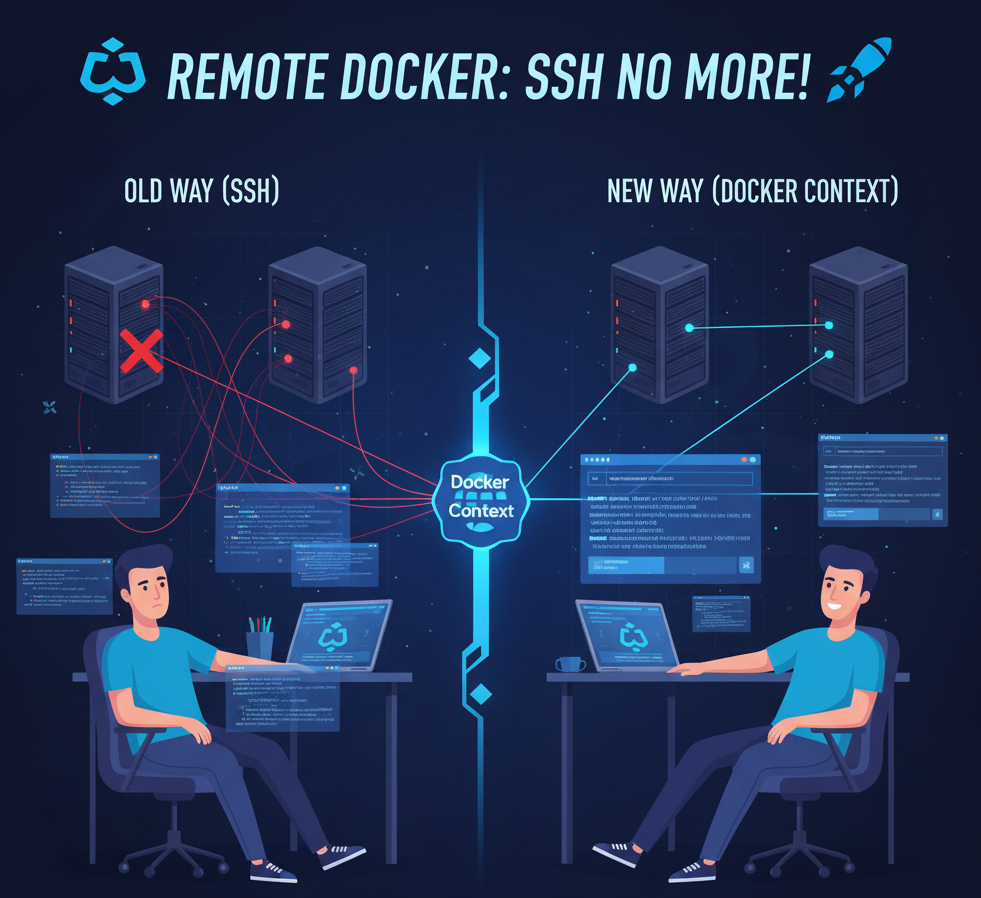 🐳 Managing Remote Docker Without SSH — Access Docker Daemon from ...