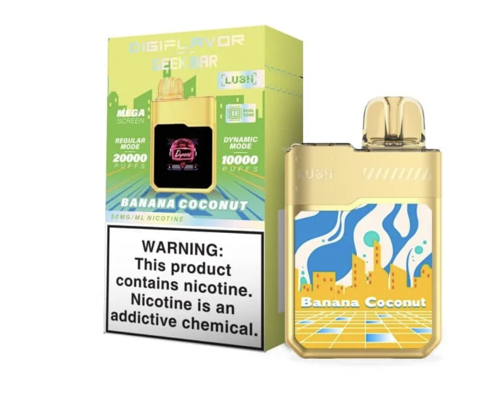 Indulge in Geek Bar Digi Lush Box 20000 — Banana Coconut | by Geek Bar ...